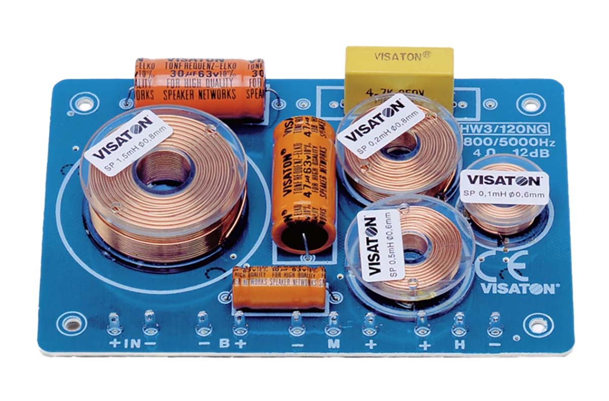 3-Way Crossover 800Hz 5kHz 12dB 4 Ohm