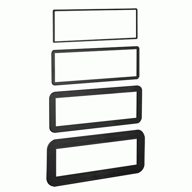 Soundlabs DIN Trim Spacer Mounting Rings