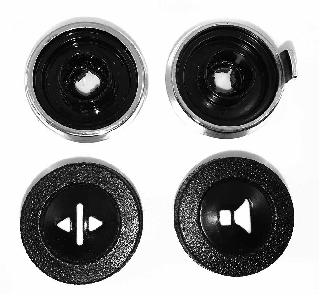 Radio Knob Set Holden HX, HZ and WB