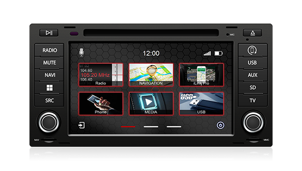 Dynavin Navigation Audio System VW Touareg