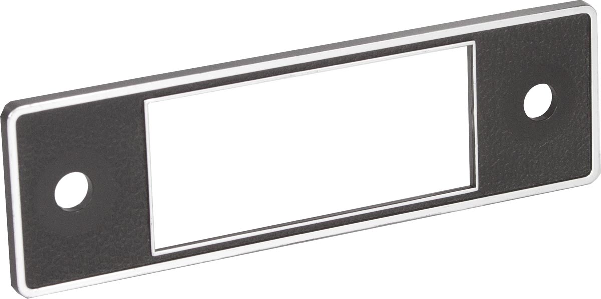 RetroSound Faceplate 503 Black Chrome Trim Mini