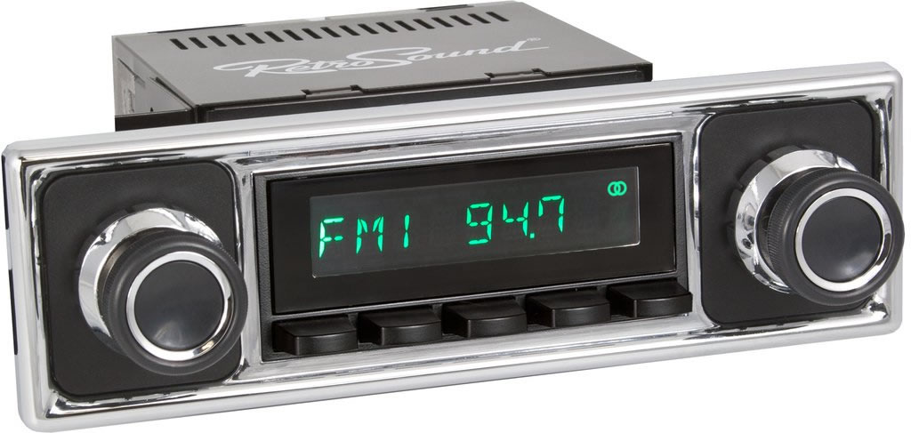RetroSound Radio Flat Black Style