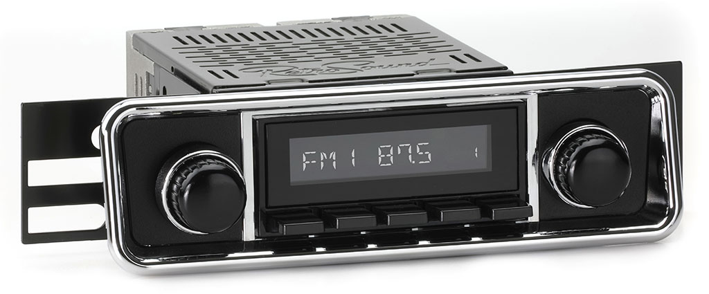 RetroSound Radio VW Bus 1956-1967 Black Style
