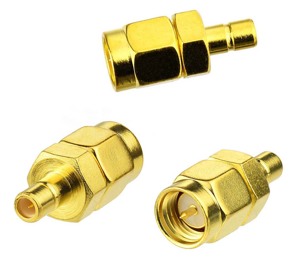 SMA Male Plug to SMB Male Plug Adapter