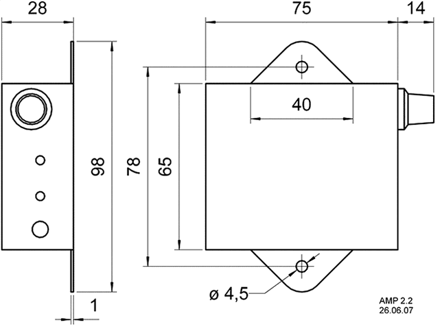 Stereo Amplifier Module 2.5W
